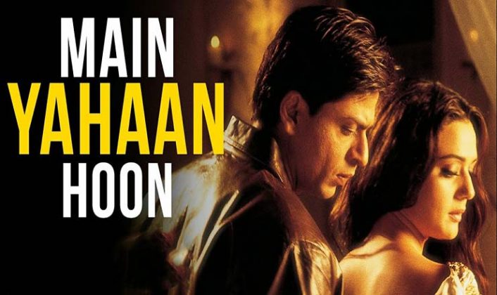 मैं यहाँ हूँ Main Yahan Hoon Hindi Lyrics - Veer Zaara