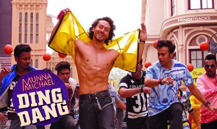 डिंग-डंग DING DANG Hindi Lyrics - Munna Michael | Tiger Shroff